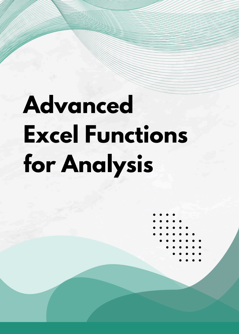 Advanced Excel Functions For Analysis Sigmastic